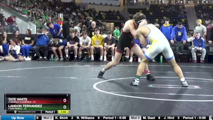 182 lbs Semis - Landon Fernandez, 1-Don Bosco vs Tate White, 4-Nashua ...