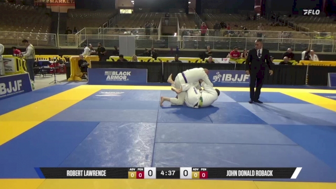 John Donald Roback vs Robert Lawrence 2025 Pan Jiu Jitsu IBJJF Championship