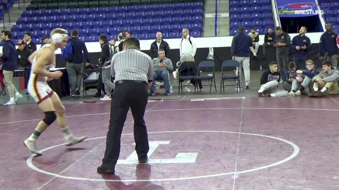 126 lbs 3rd Place - Luke Albanese, Brookline vs Roman Mayer, Mount Abraham