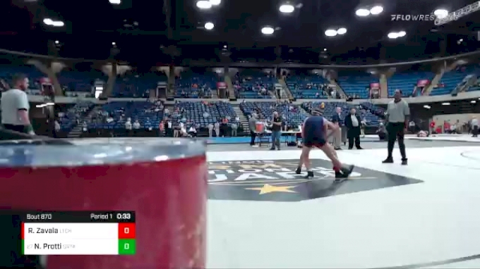 120 lbs 7th Place Match - Nino Protti, St Rita vs Robert James Zavala ...