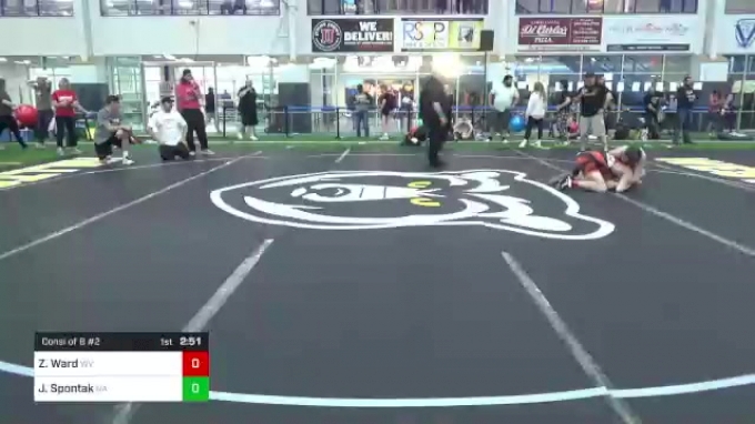 C-120 lbs Consi Of 8 #2 - Zander Ward, WV vs Joshua Spontak, NA