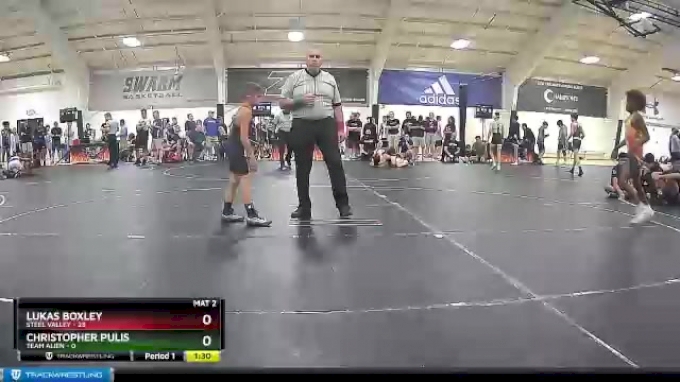 77 lbs Round 1 (6 Team) - Christopher Pulis, Team Alien vs Lukas Boxley ...