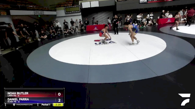 126 lbs Placement Matches (16 Team) - Noah Butler, LAWA-FR vs Daniel ...
