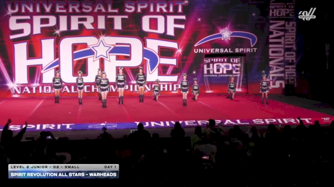Spirit Revolution All Stars - Warheads [2026 L2 Junior - D2 - Small Day ...