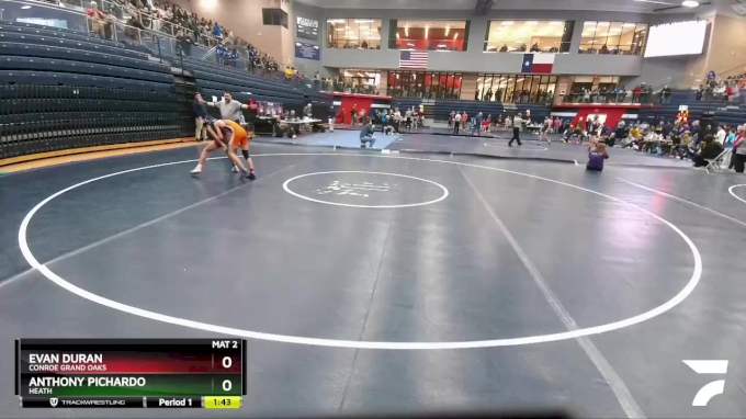 113 lbs Champ. Round 1 - Anthony Pichardo, Heath vs Evan Duran, Conroe ...