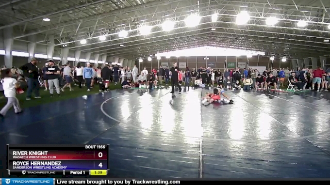 82 lbs Semifinal - River Knight, Wasatch Wrestling Club vs Royce ...