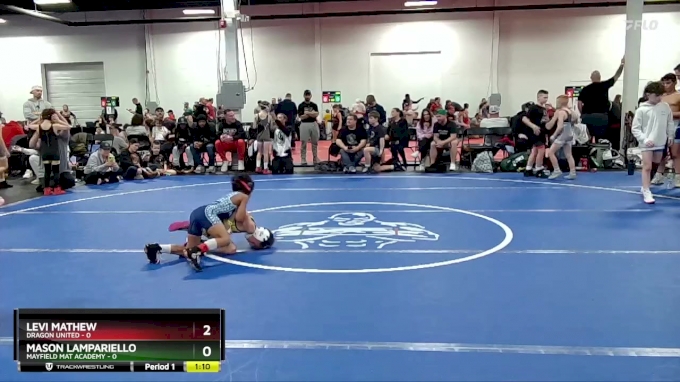 48 lbs Round 4 (8 Team) - Levi Mathew, Dragon United vs Mason ...