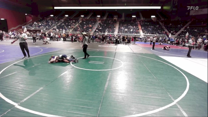 81 lbs 3rd Place - Colin Nordquist, Hardin WC vs Bowen Horob, Matpac ...