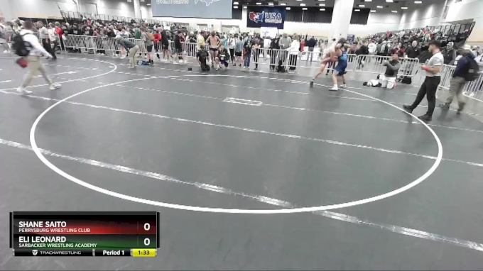 165 lbs Champ. Round 1 - Eli Leonard, Sarbacker Wrestling Academy vs ...