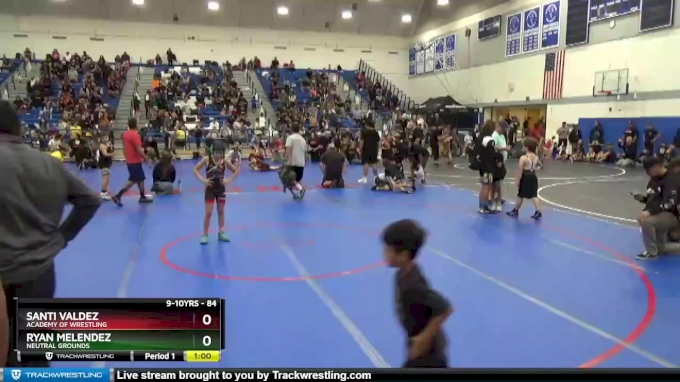 84 lbs Quarterfinal - Ryan Melendez, Neutral Grounds vs Santi Valdez ...
