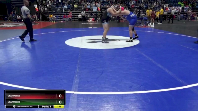 275 lbs Cons. Semi - Jack Amann, Southern Illinois Bulldogs WC vs ...