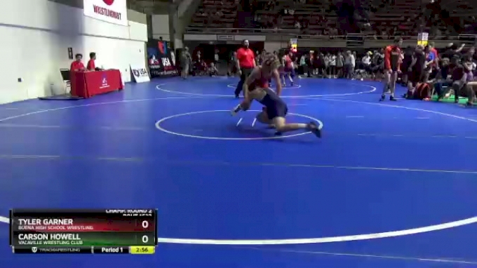 152 lbs Champ. Round 2 - Tyler Garner, Buena High School Wrestling vs ...