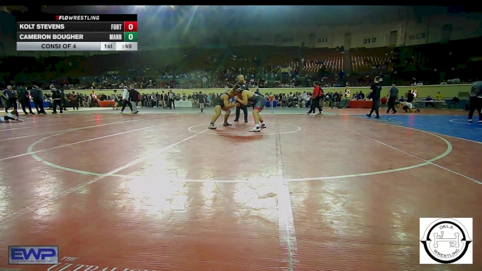 175 lbs Consi Of 4 - Kolt Stevens, Fort Gibson Youth Wrestling vs ...