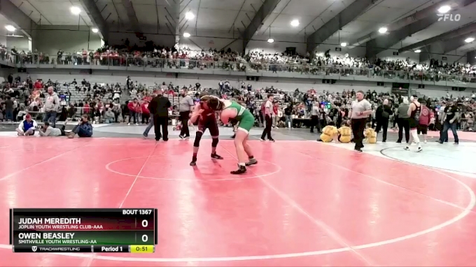 165 lbs Cons. Round 5 - Owen Beasley, Smithville Youth Wrestling-AA vs ...