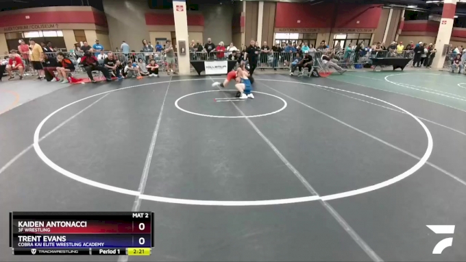 160 lbs Quarterfinal - Kaiden Antonacci, 3F Wrestling vs Trent Evans ...