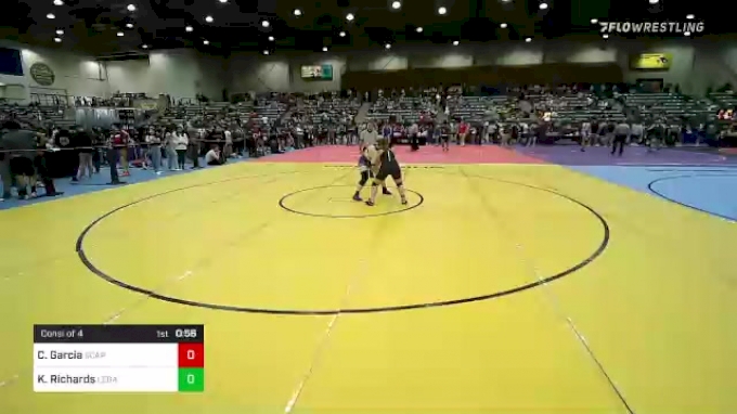 175 lbs Consi Of 4 - Ciela Garcia, Scappoose Wrestling vs Kyra Richards ...