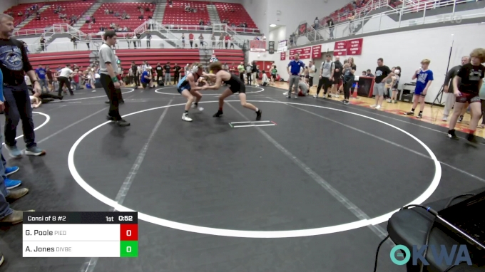 126 lbs Consi Of 8 #2 - Grayson Poole, Piedmont vs Ashton Jones ...