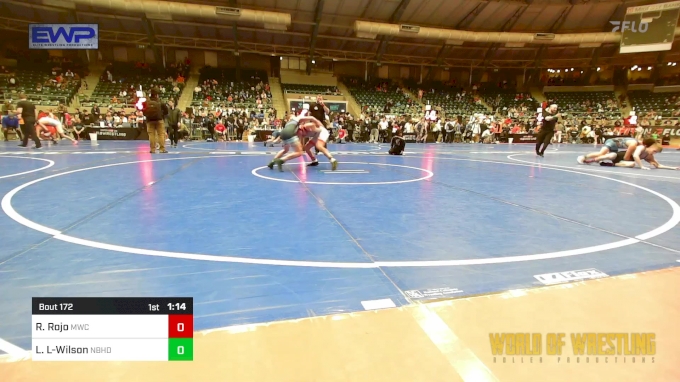 92 lbs Semifinal - Ryan Rojo, Miami Wrestling Club vs Landon Lipscomb ...