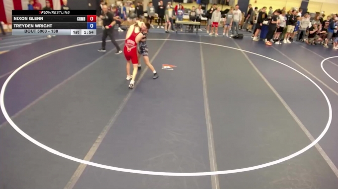 138 lbs Champ. Round 1 - Nixon Glenn, Coon Rapids Mat Bandits vs ...