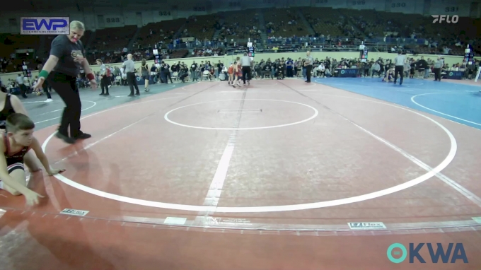 80 lbs 3rd Place - Tripp Hardison, Verdigris Youth Wrestling vs Wyatt ...