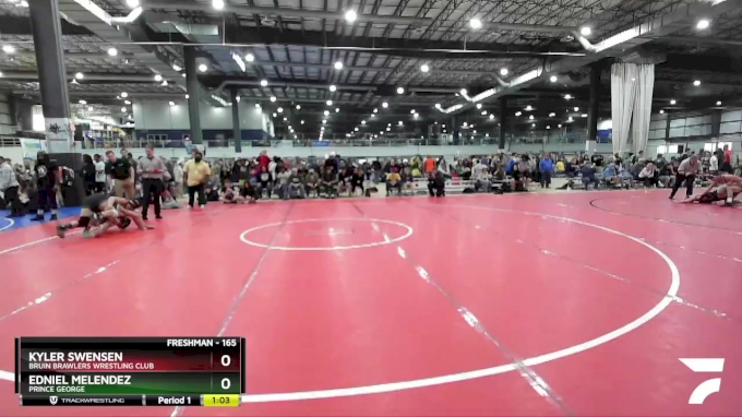 165 lbs Round 2 - Edniel Melendez, Prince George vs Kyler Swensen ...
