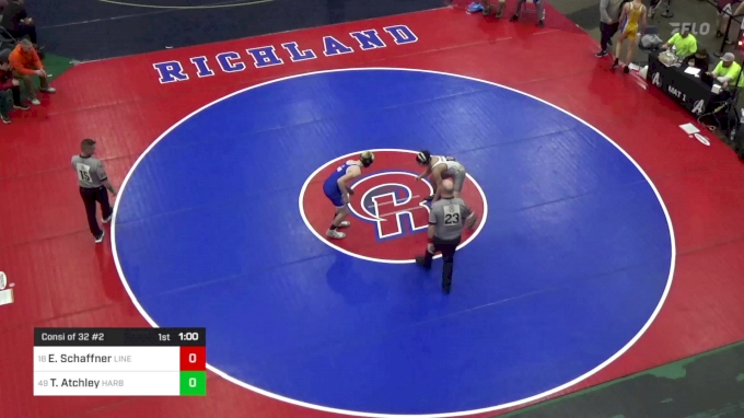 147 lbs Consi Of 32 #2 - Evan Schaffner, Line Mountain vs Tyler Atchley ...