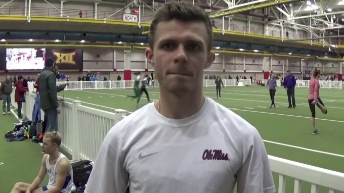 Ryan Walling after huge PB in 5k, felt the Iowa State Classic energy