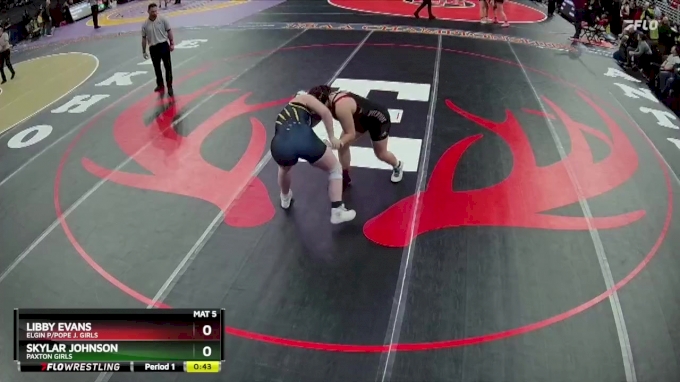 Cons. Round 3 - Skylar Johnson, Paxton Girls vs Libby Evans, Elgin P ...