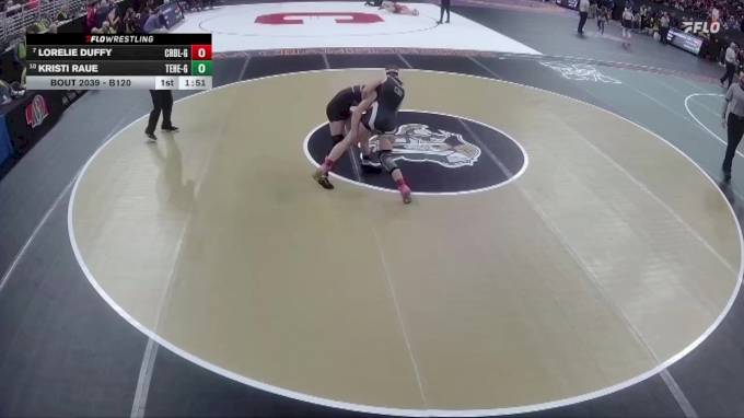 Champ. Round 1 - Lorelie Duffy, Crofton/Bloomfield Girls vs Kristi Raue ...