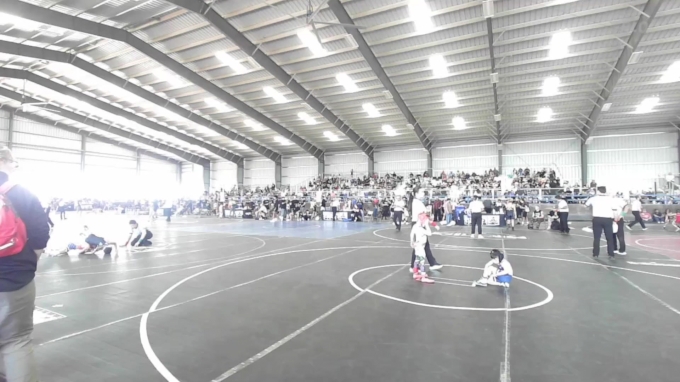 43 lbs Semifinal - Kiah Alcon, Stout Wr Acd vs Niko Ortega, Desert Dogs WC