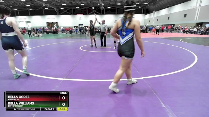 135 lbs Champ. Round 3 - Bella Williams, Edmond North vs Bella Ogdee ...