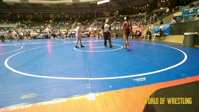 135 lbs Quarterfinal - Kelice Luker, HURRICANE WRESTLING ACADEMY vs ...