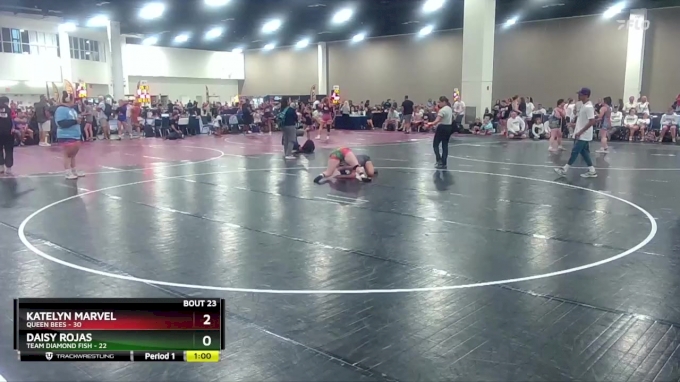 145 lbs Round 6 (8 Team) - Daisy Rojas, Team Diamond Fish vs Katelyn ...