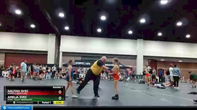 86/96 Round 1 - Amelia Svec, Steel Valley Renegades vs Aaliyah Svec ...