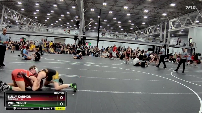 120 lbs Round 5 (8 Team) - Sully Karmon, Ohio Gold vs Will Yordy ...