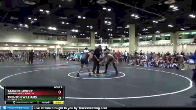 160 lbs Champ Round 1 (16 Team) - Trenton Williams, STL White vs Taaron ...