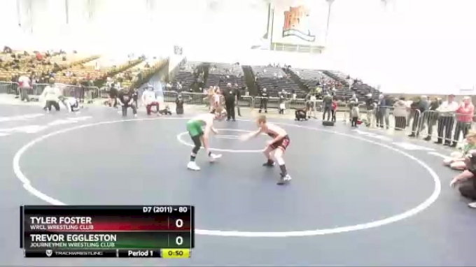 80 lbs 3rd Place Match - Tyler Foster, WRCL Wrestling Club vs Trevor ...