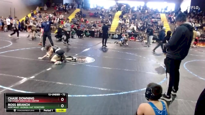 72 lbs Round 1 - Chase Downing, The Storm Wrestling Center vs Ross ...