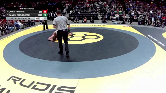 D3-215 lbs 1st Place Match - Owen Pummel, Indian Lake vs Danny ...