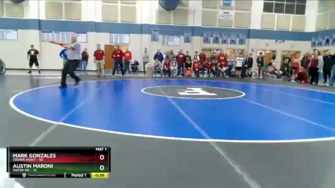 195 lbs Placement (4 Team) - Austin Maroni, Mater Dei vs Mark Gonzales ...