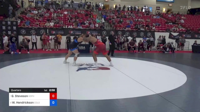 125 kg Quarters - Gable Steveson, Gopher Wrestling Club - RTC vs Wyatt ...
