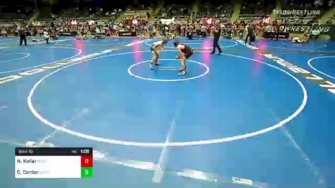 105 lbs Rd Of 16 - Nate Keller, Rhino Wrestling vs Cooper Corder, Spar ...