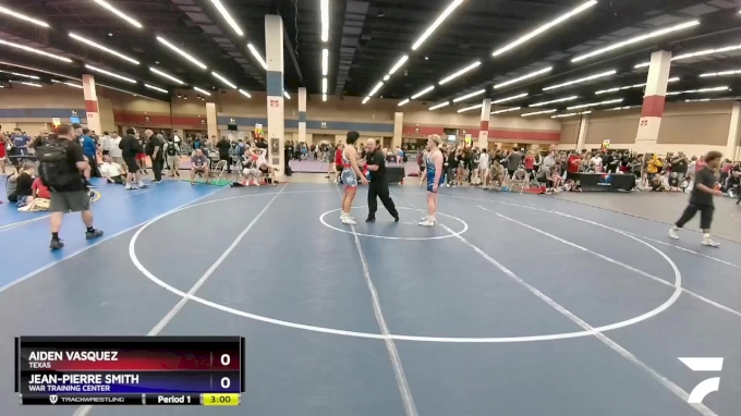 215 lbs Cons. Round 3 - Aiden Vasquez, Texas vs Jean-Pierre Smith, WAR ...
