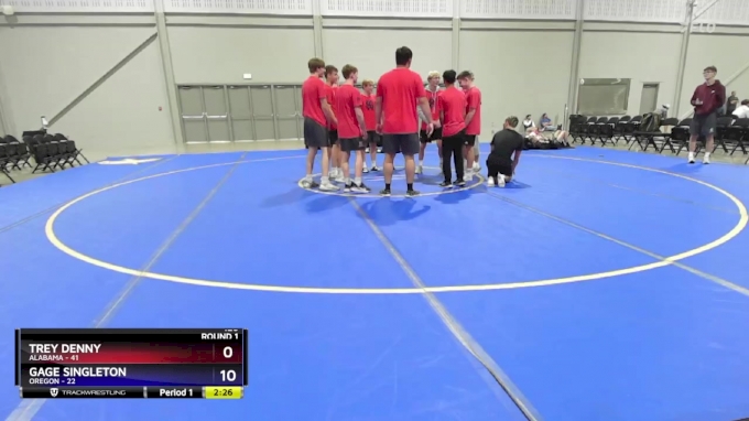 157 lbs Round 2 (8 Team) - Sergio Houston, Louisiana Blue vs Konnor ...