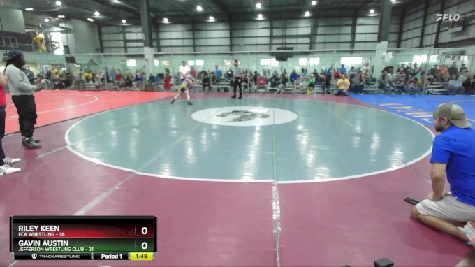 106 lbs Round 3 (6 Team) - Riley Keen, FCA WRESTLING vs Gavin Austin ...