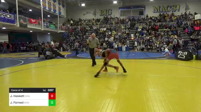 96 lbs Consi Of 4 - Joey Heskett, Eagle WC vs Jamison Forrest, Bishop ...