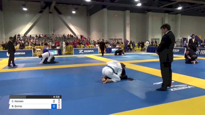 Christina Hansen vs Barbara Quiroz 2018 American National IBJJF Jiu ...