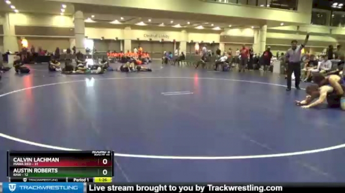 182 lbs Round 3 (8 Team) - Austin Roberts, RAW vs Calvin Lachman, MAWA Red