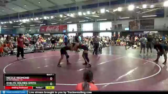 130 lbs Semis (4 Team) - Nicole Redmond, Black Mambas vs Evelyn Holmes ...