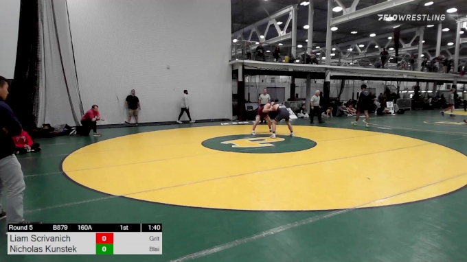 160A lbs Semifinal - Liam Scrivanich, Grit Mat Club vs Nicholas Kunstek ...